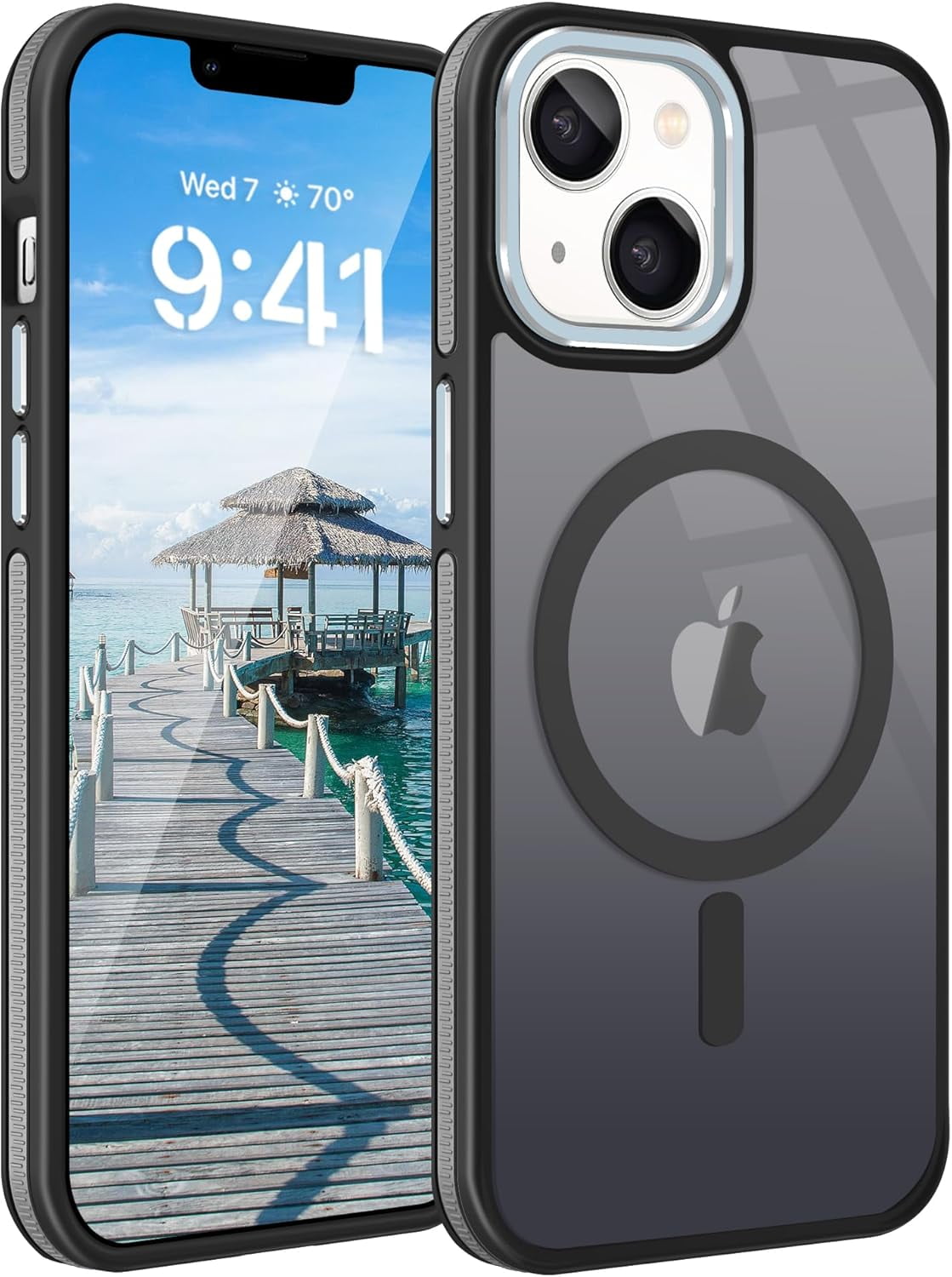 Magnetic for iPhone 13 Case & iPhone 14 Case[Compatible with Magsafe ...