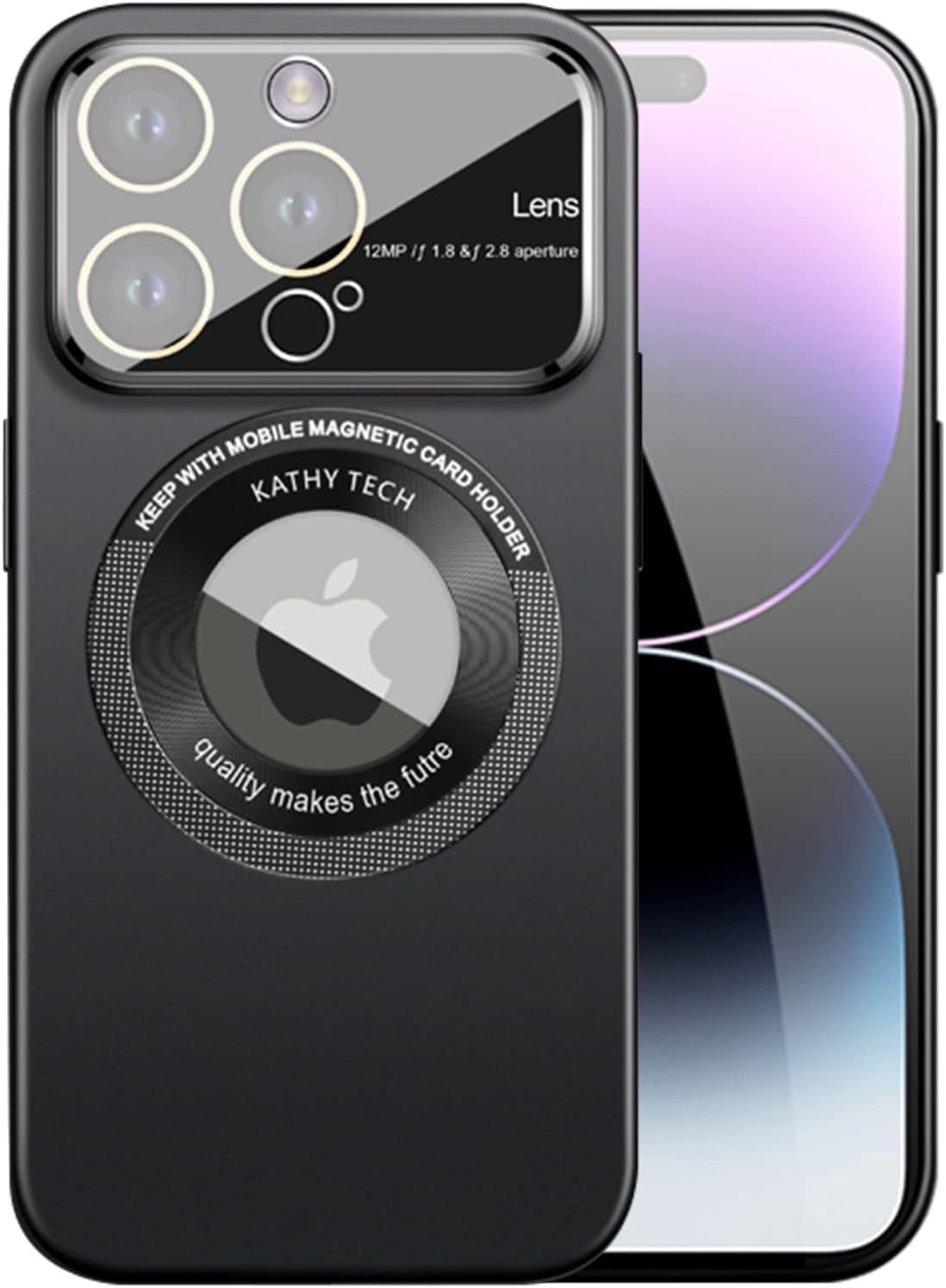 Magnetic iPhone 13 Pro Case - Full Camera Protection, Compatible with ...