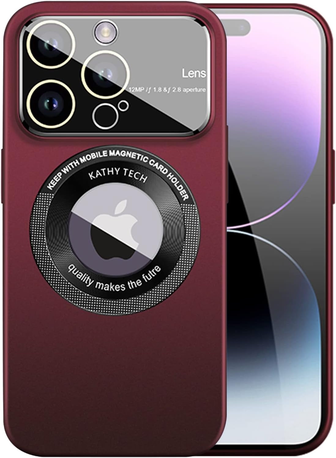 Magnetic iPhone 13 Pro Case - Full Camera Protection, Compatible with ...