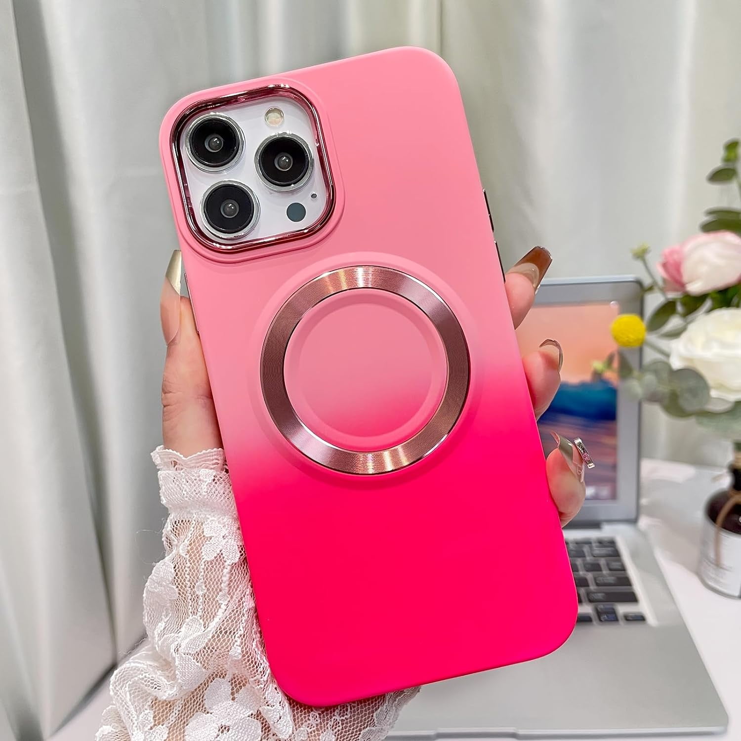 Magnetic for iPhone 13 Pro Max Case 6.7", Large Viewport Design, Built ...