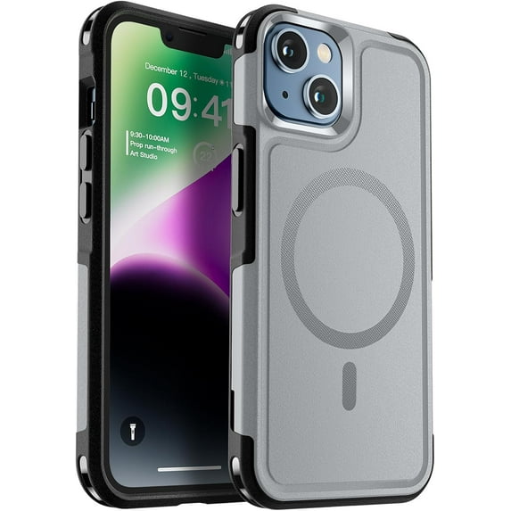 Magnetic for iPhone 14 Case & iPhone 13 Case (Compatible with MagSafe ...