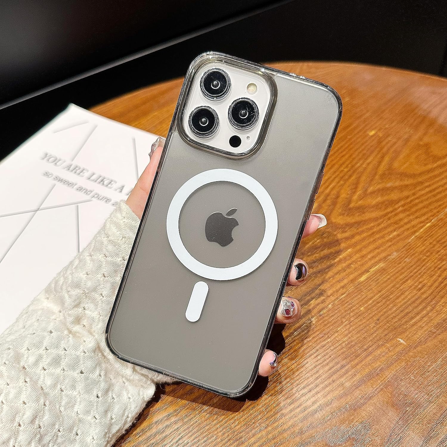 Magnetic for iPhone 14 Pro Max Case [Compatible with MagSafe] [Military ...