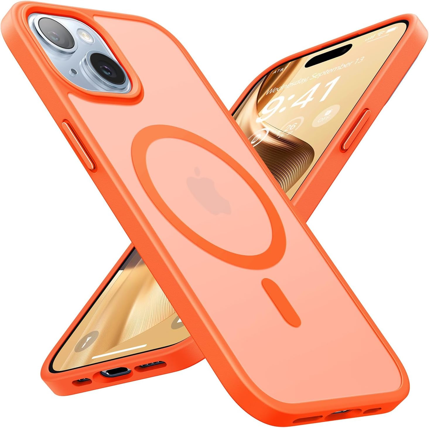 Magnetic for iPhone 15 Case Compatible with MagSafe, [16FT Drop ...