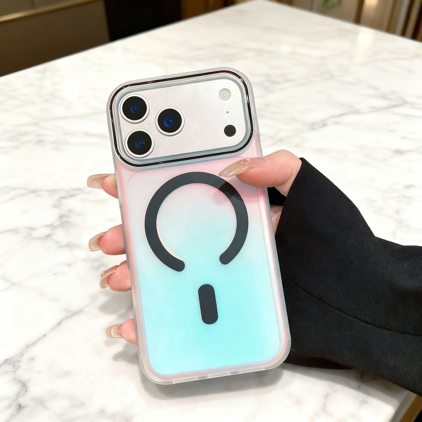 Magnetic For iPhone 15 Phone Case,Compatible with Mag-safe,Dazzling ...