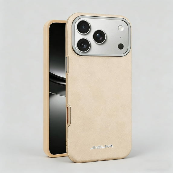 Magnetic for iPhone 16 PU Leather Case, [Compatible with Mag-Safe ...