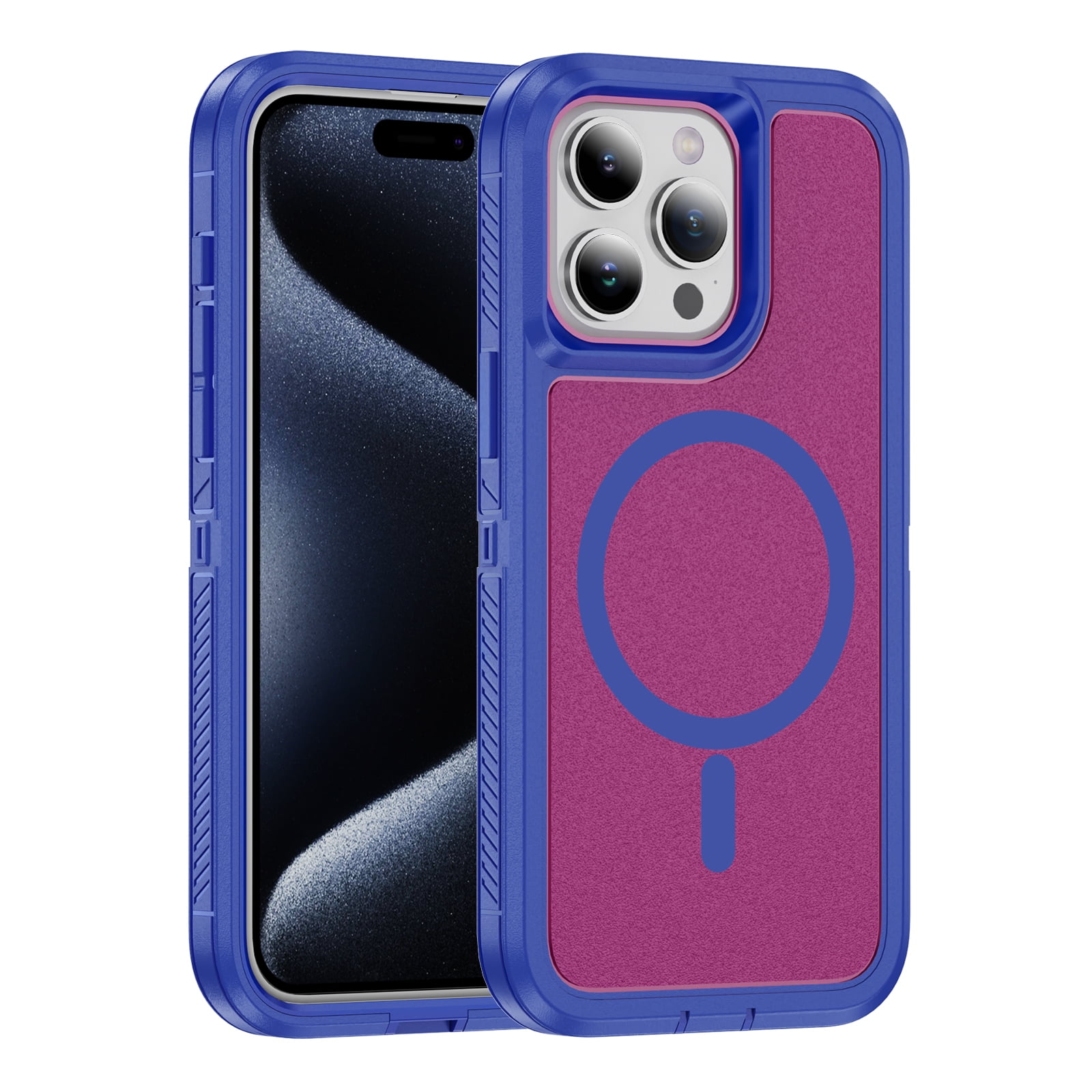 Magnetic for iPhone 16 Pro Case,Compatible with MagSafe,Military Grade ...