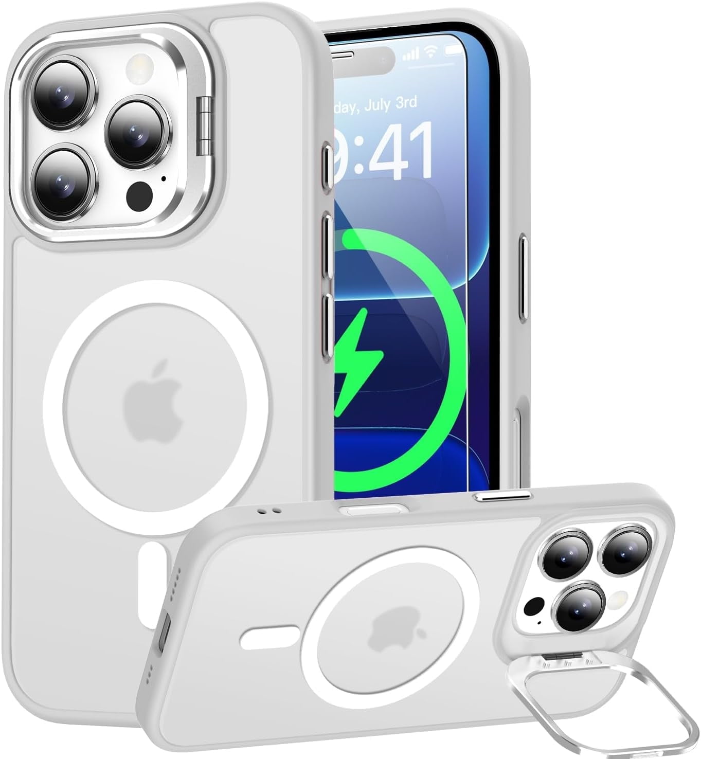 Magnetic for iPhone 16 Pro Max Case with Screen Protector, Built-in ...