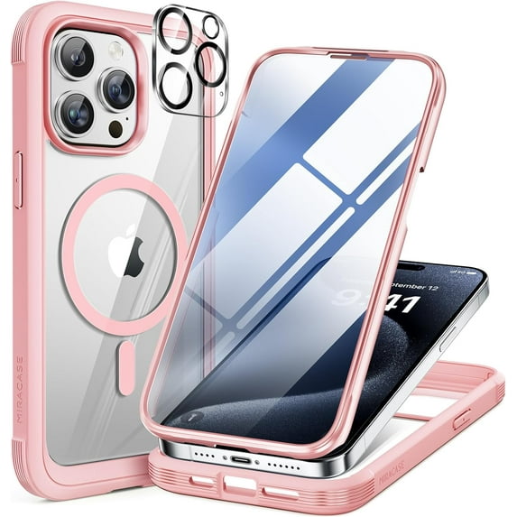 Magnetic for iPhone 17 Pro Case 6.3" [Compatible with MagSafe] Full ...
