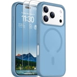 Magnetic for iPhone 17 Pro Max Case, Translucent Matte Case with 2PCS ...