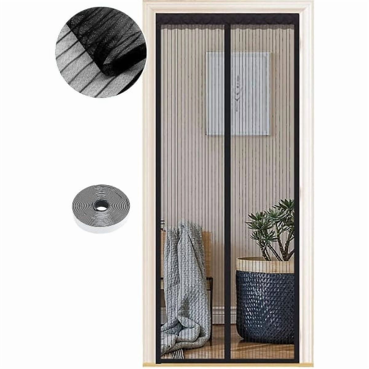 Magnetic mosquito net for doors, 70 x 200 cm, powerful magnets ...