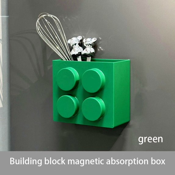 Magnetic wall-mounted narrow-edge kitchen straw, cling film storage box ...