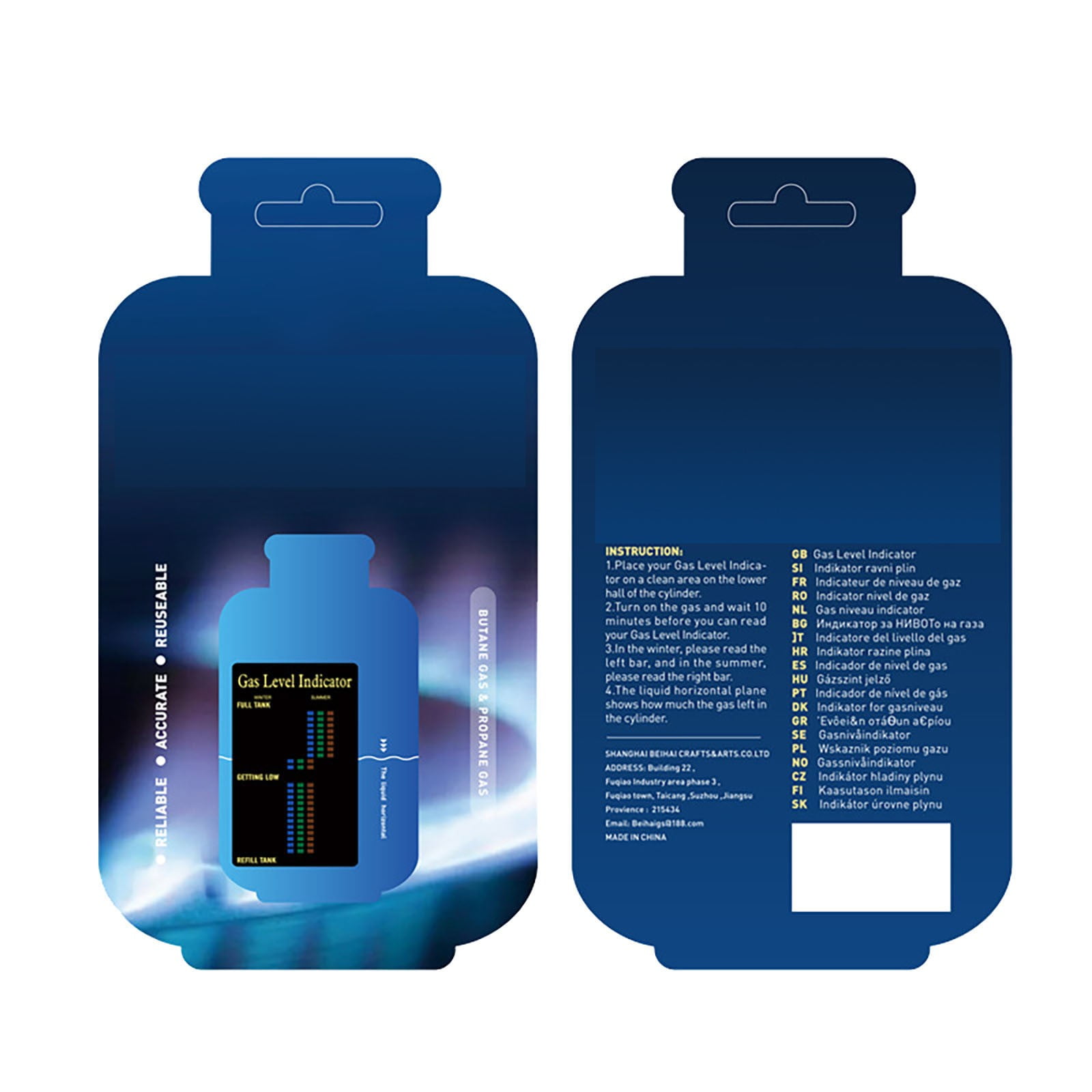 MagneticGa S Indicator Reusable Propane Tank LevelIndicator Propane ...