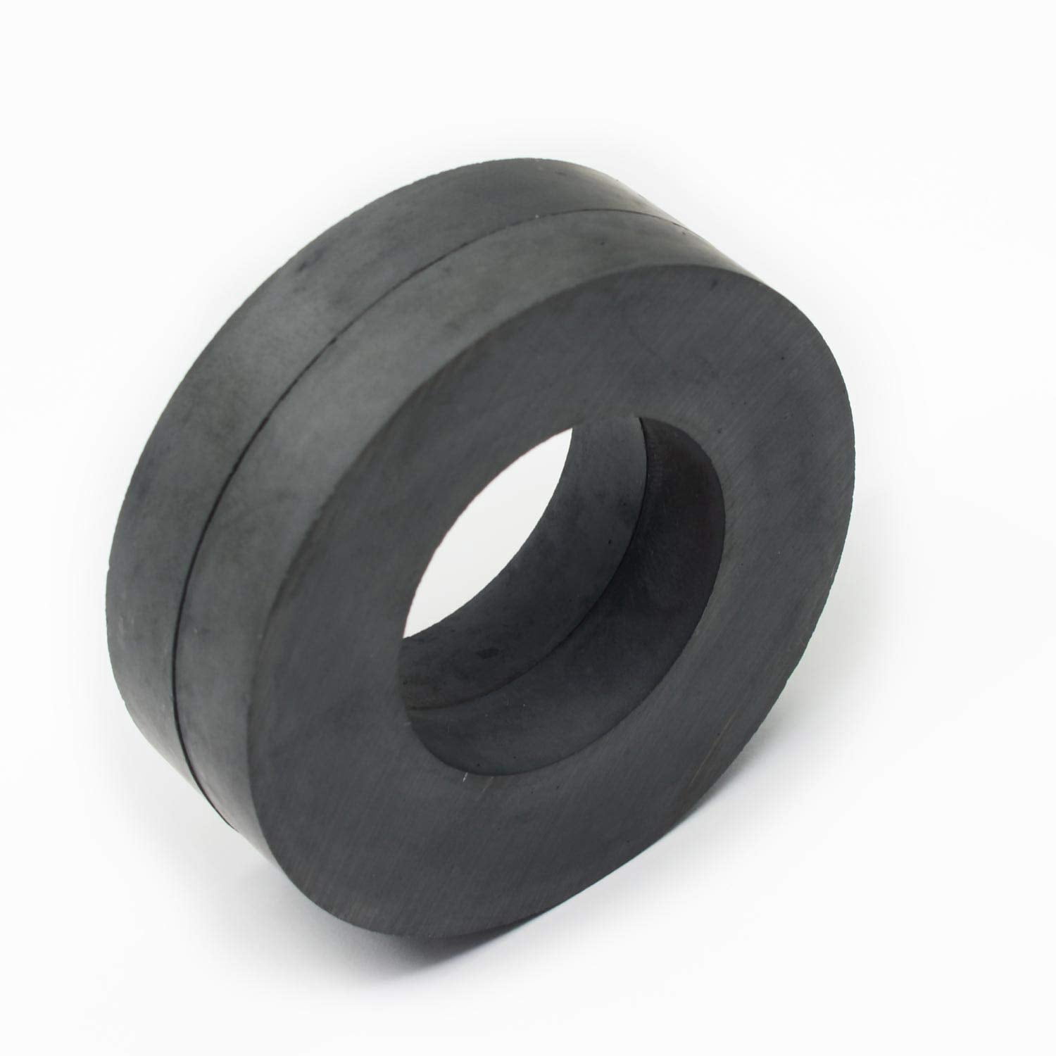 Magnetics Grade 8 Ceramic Ring Magnet, OD 60 mm x ID 32mm x 10 mm. 2 Pack - Walmart.com