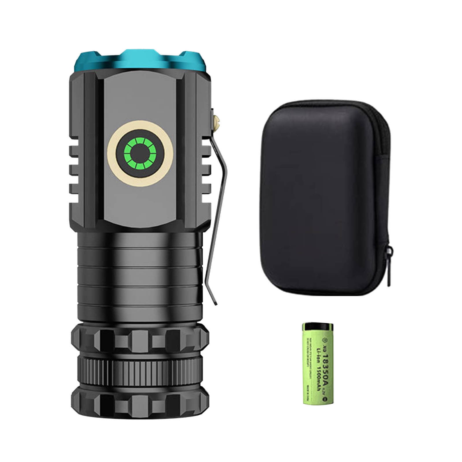 Magnetism Rechargeable Super Bright Flashlight Mini Flash Flashlight ...