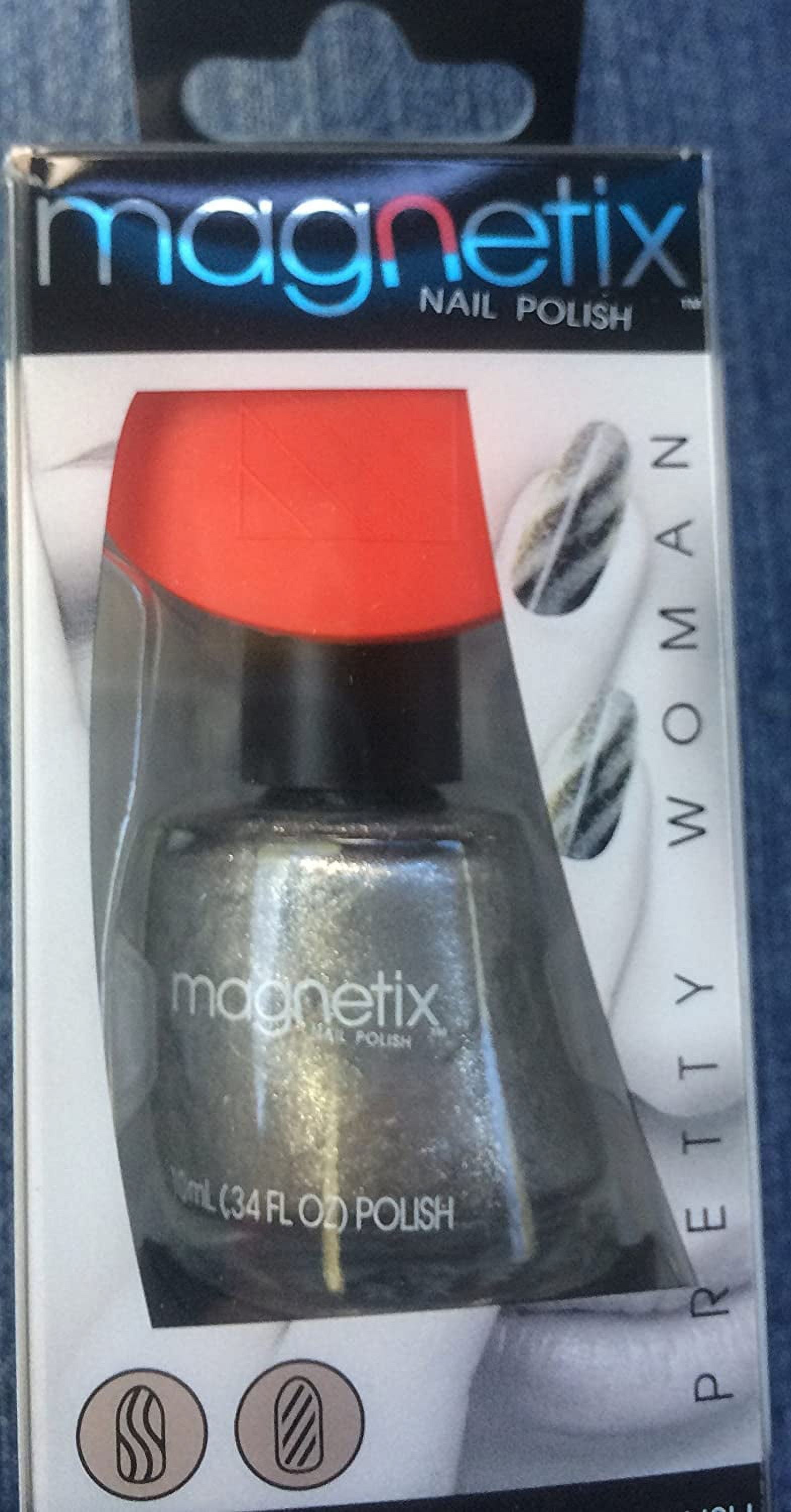 Magnetix Pretty Women Nail Polish (Silver Fh7722) - Walmart.com