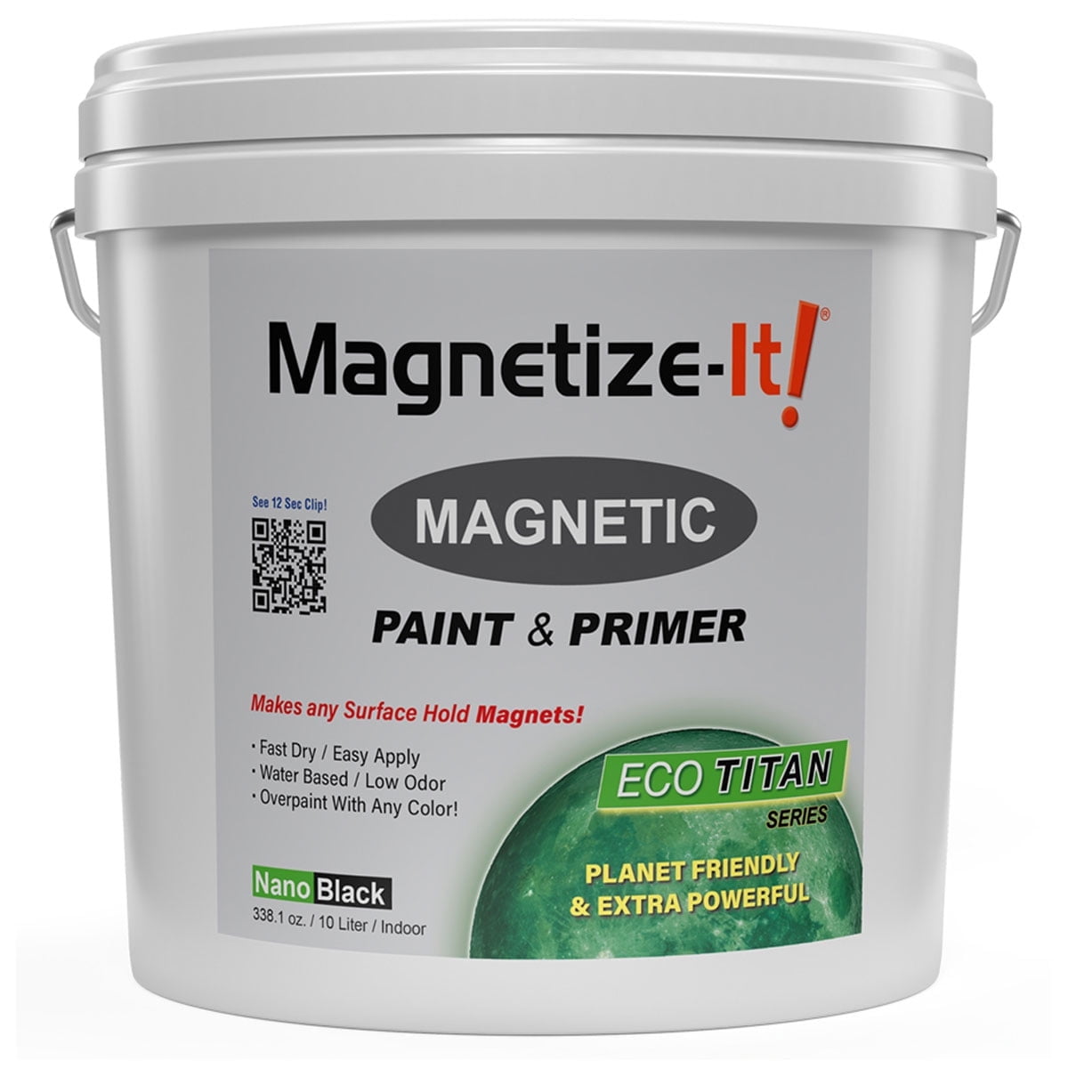 Magnetize-It! Magnetic Paint & Primer (Water Based) – "ECO TITAN" Extra ...
