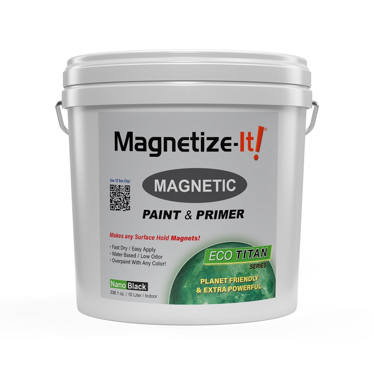Magnetize-It! Magnetic Paint & Primer (Water Based) – "ECO TITAN" Extra ...