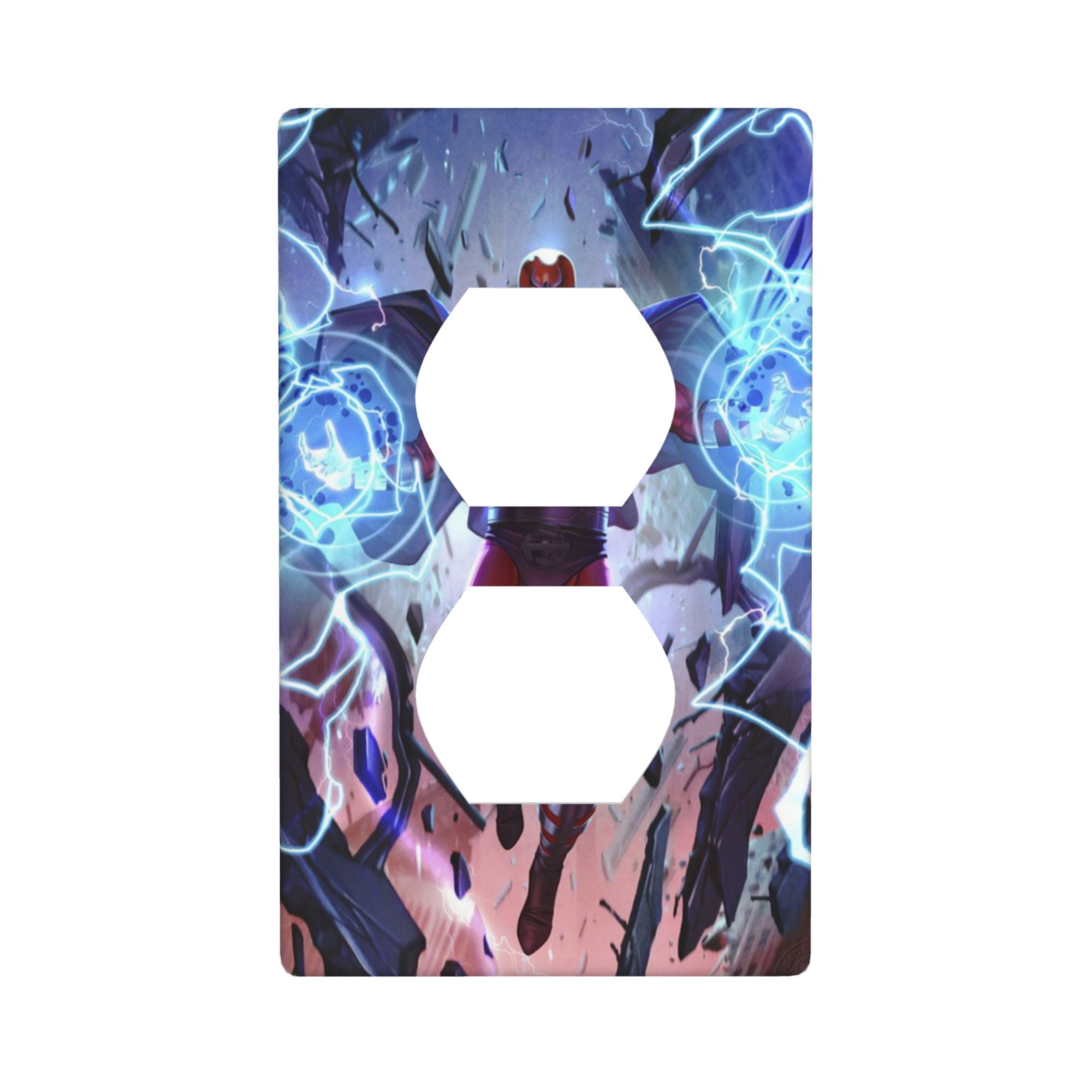 Magneto Comics Creative Inspired Double-Sided Socket Decorative Wall ...