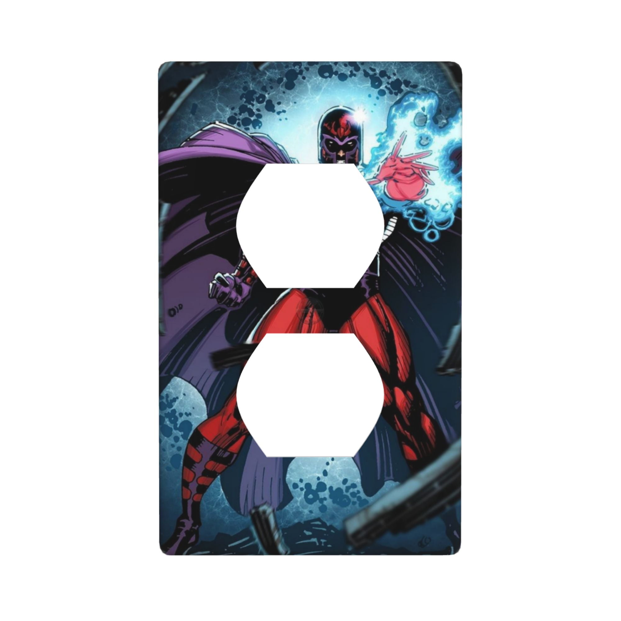 Magneto Comics Creative Inspired Double-Sided Socket Decorative Wall ...