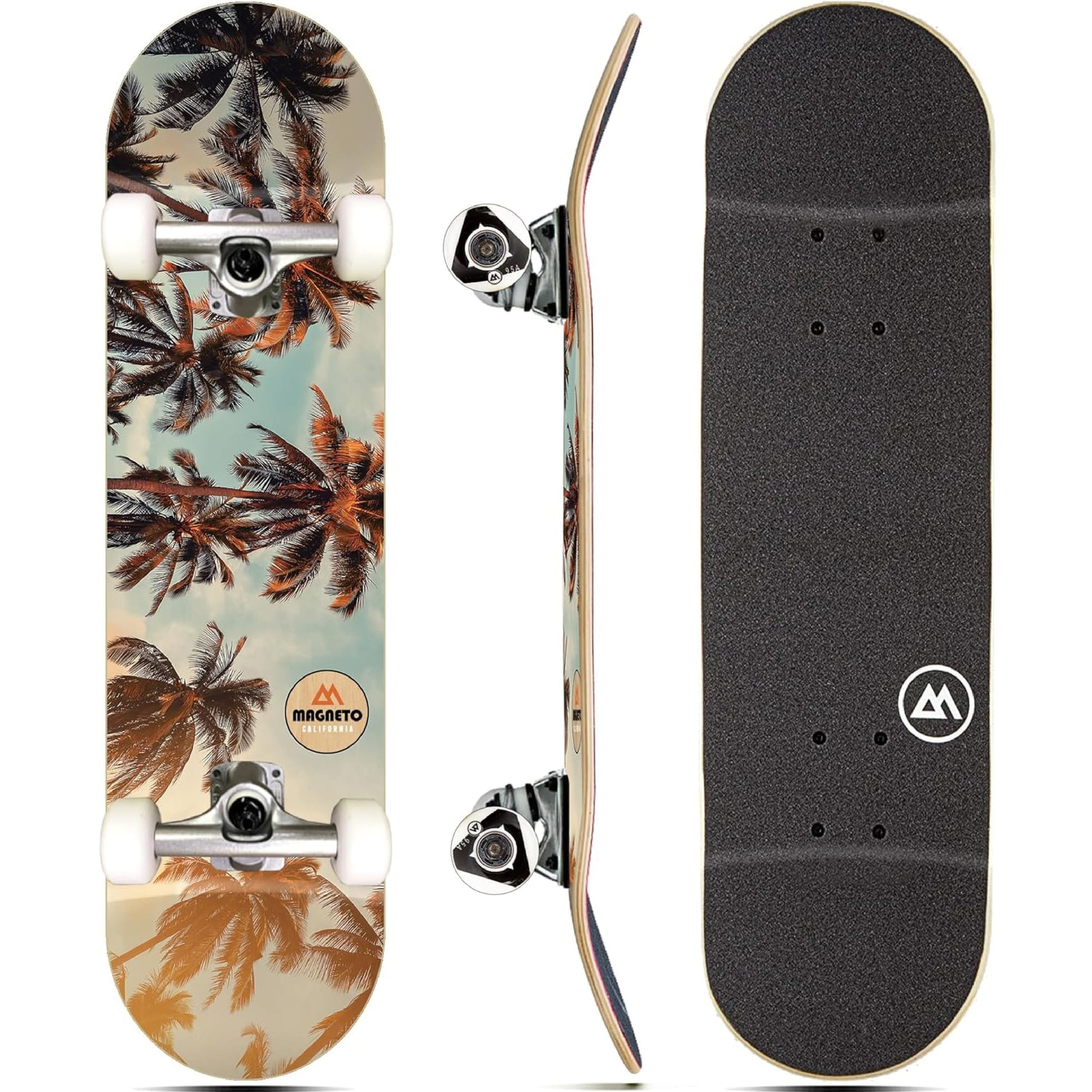 Magneto Skateboard - Beginner Skateboard for Kids - Mini Longboard ...