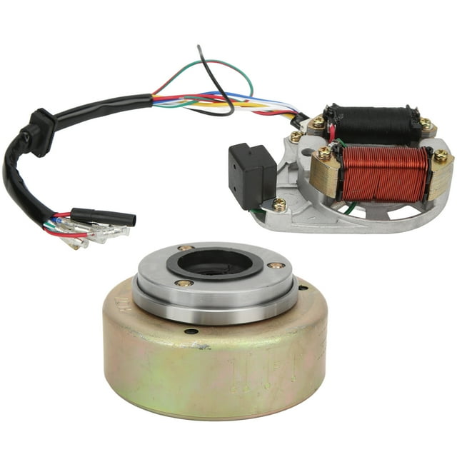 Magneto Stator Flywheel Rotor Kit for 110CC 125CC Engine PIT PRO PIT Bike Trail Dirt Bike ...