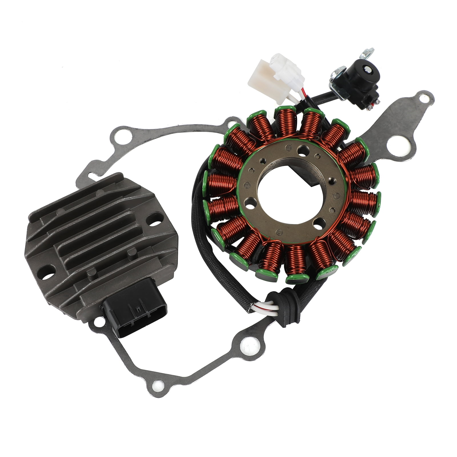Magneto Stator+Regulator+Gasket For Yamaha XT250 Serow XG250 Tricker ...