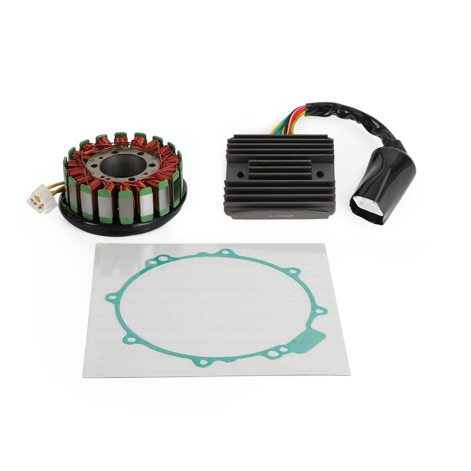 Magneto Stator+Voltage Rectifier+Gasket For Honda VFR800Fi Interceptor ...