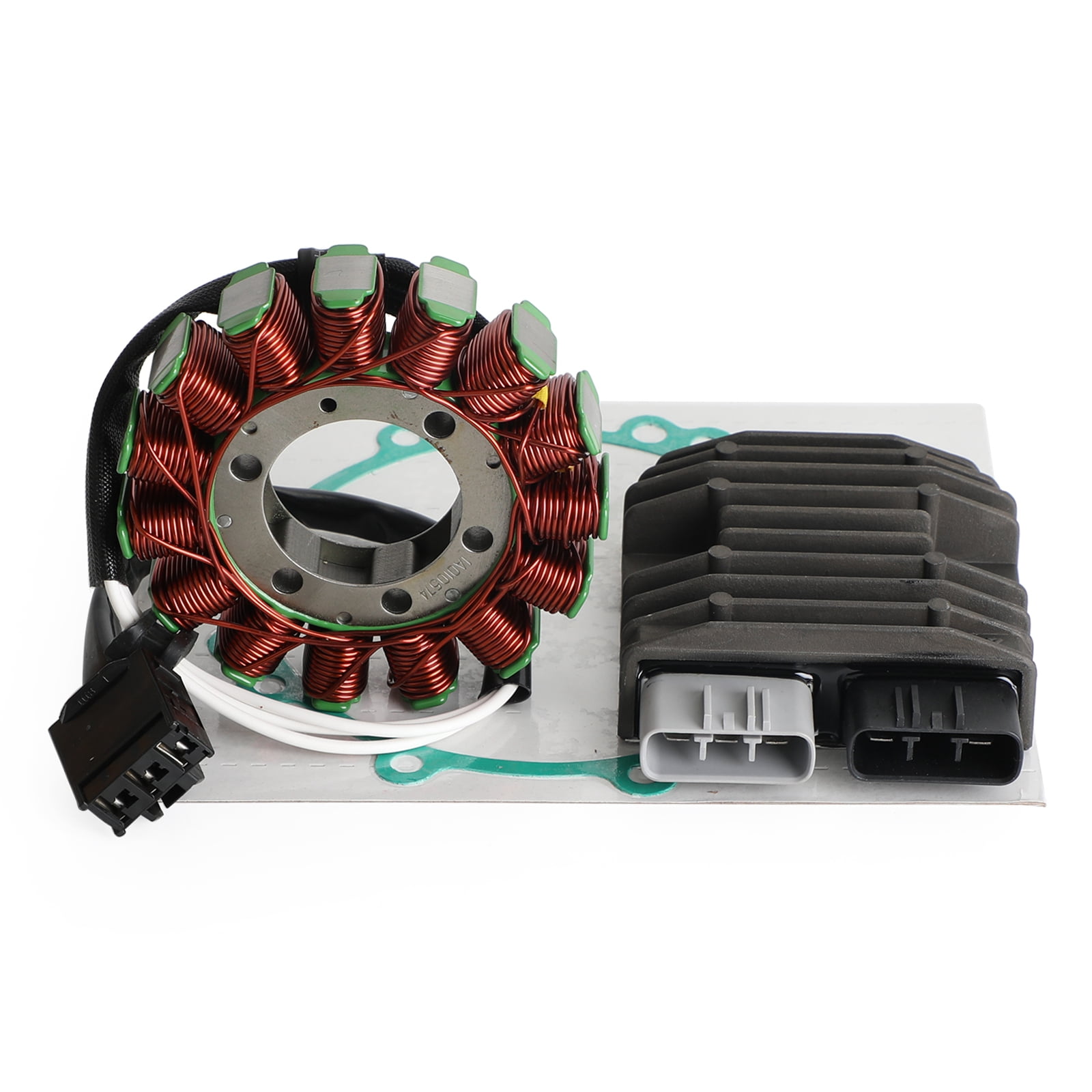 Magneto Stator+Voltage Rectifier+Gasket For Kawasaki Ninja ZX10R ZX-10R ...