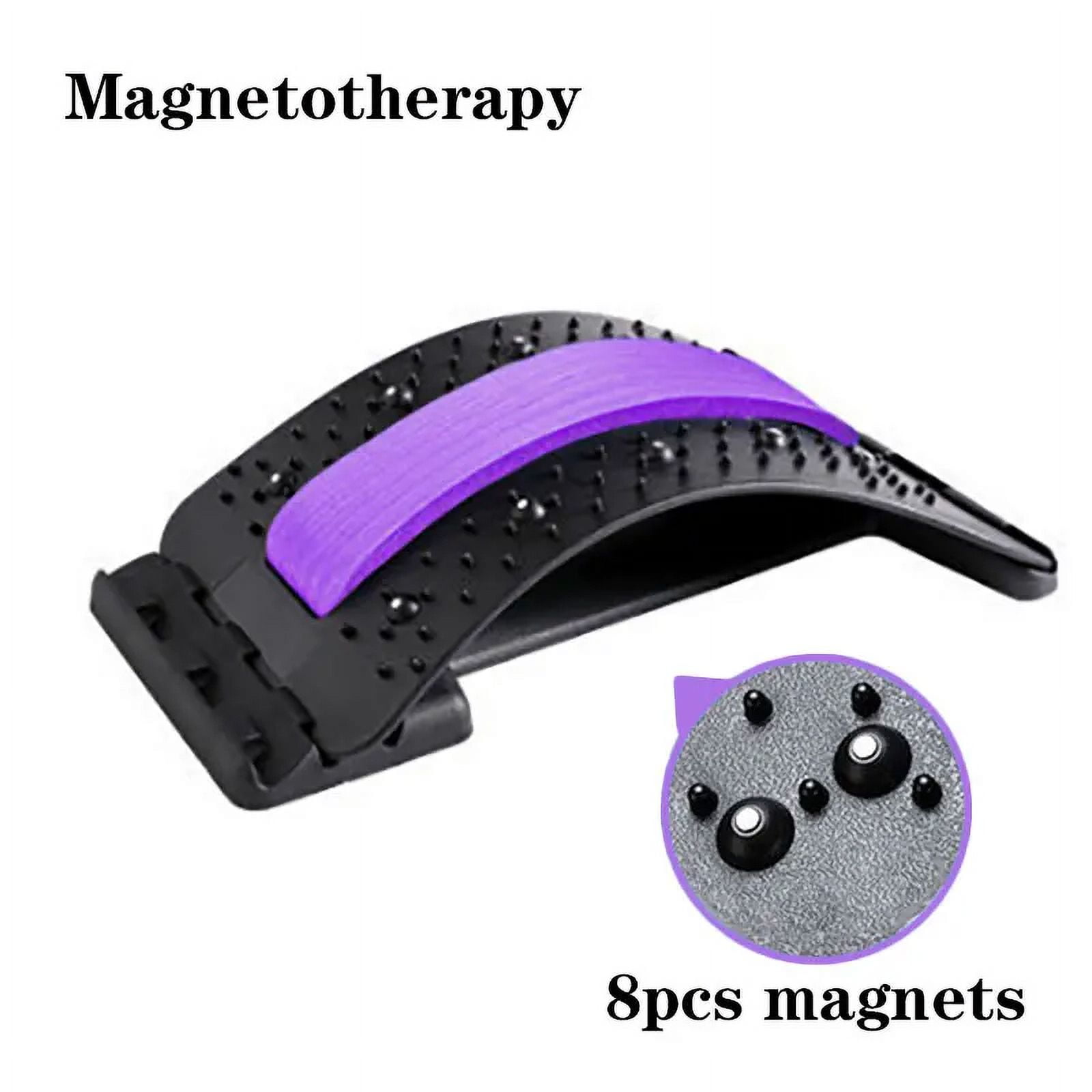 Magnetotherapy Multi-Level Adjustable Back Massager Stretcher Waist ...