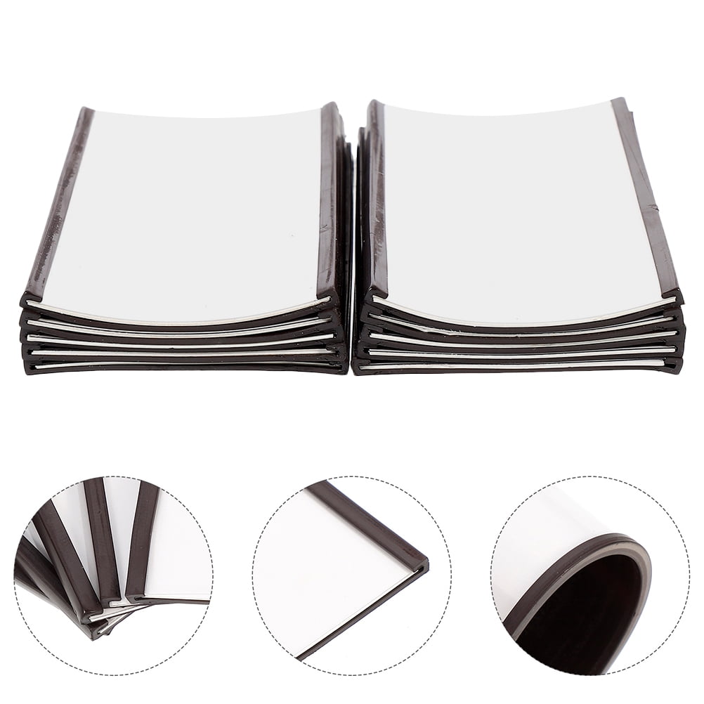 Magnets For Cabinets, 20Pcs Magnetic Label Holder for Warehouse Shelves ...