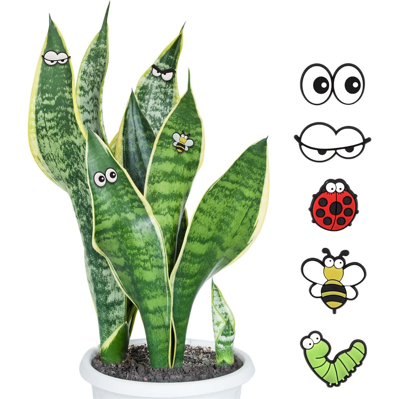 Magnets Eyes For Potted Cute Indoor Accessories Funny Magnets Decor ...