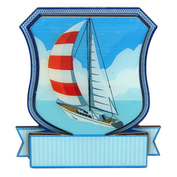 Magnets Imp MDF 3D Magnet Sailboat Imprintables US - Walmart.com