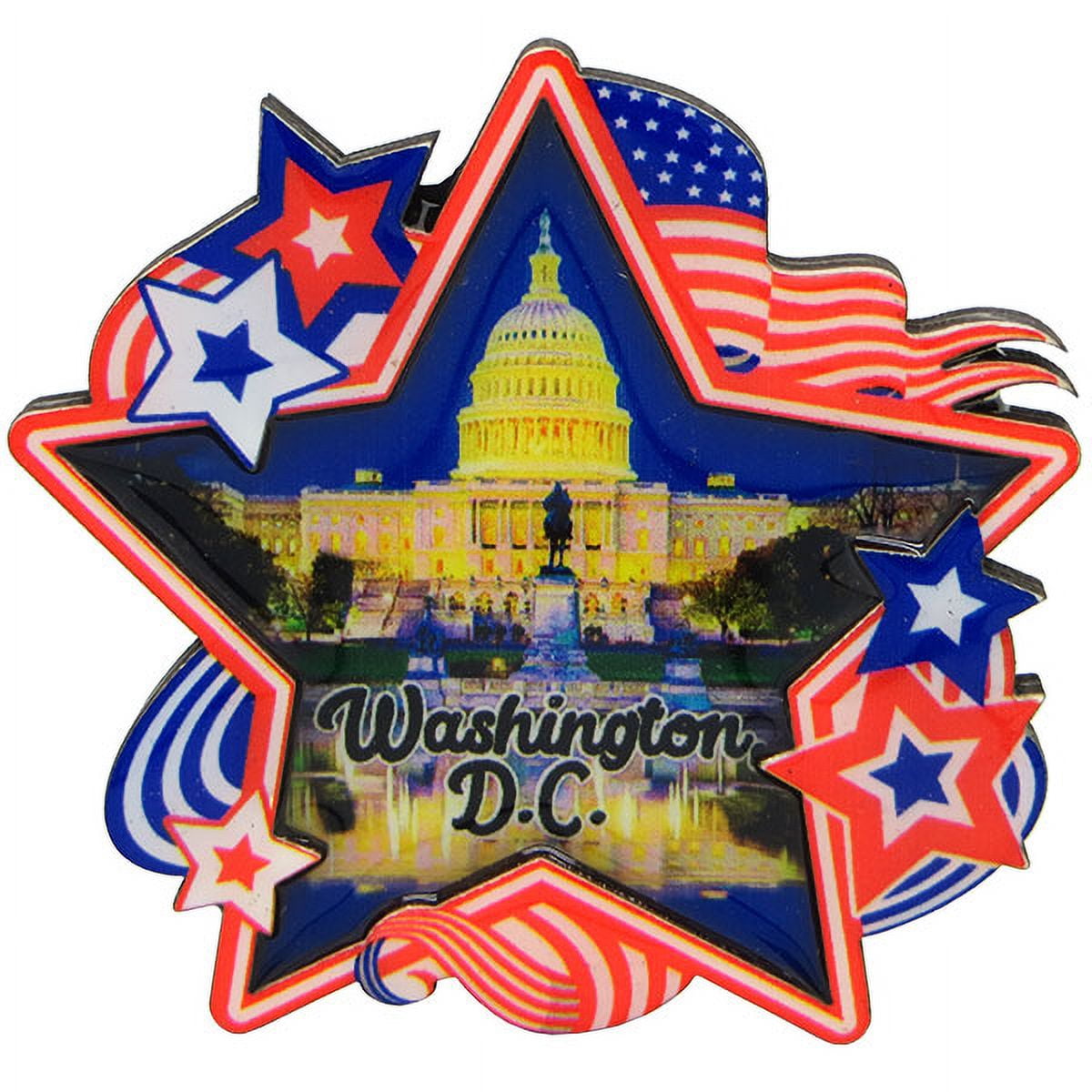 Magnets MDF 3D Magnet The Capitol Washington DC - Walmart.com