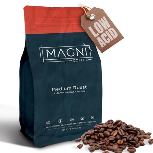 Magni Coffee - Whole Beans - Medium Roast - Low Acid - Single Origin ...