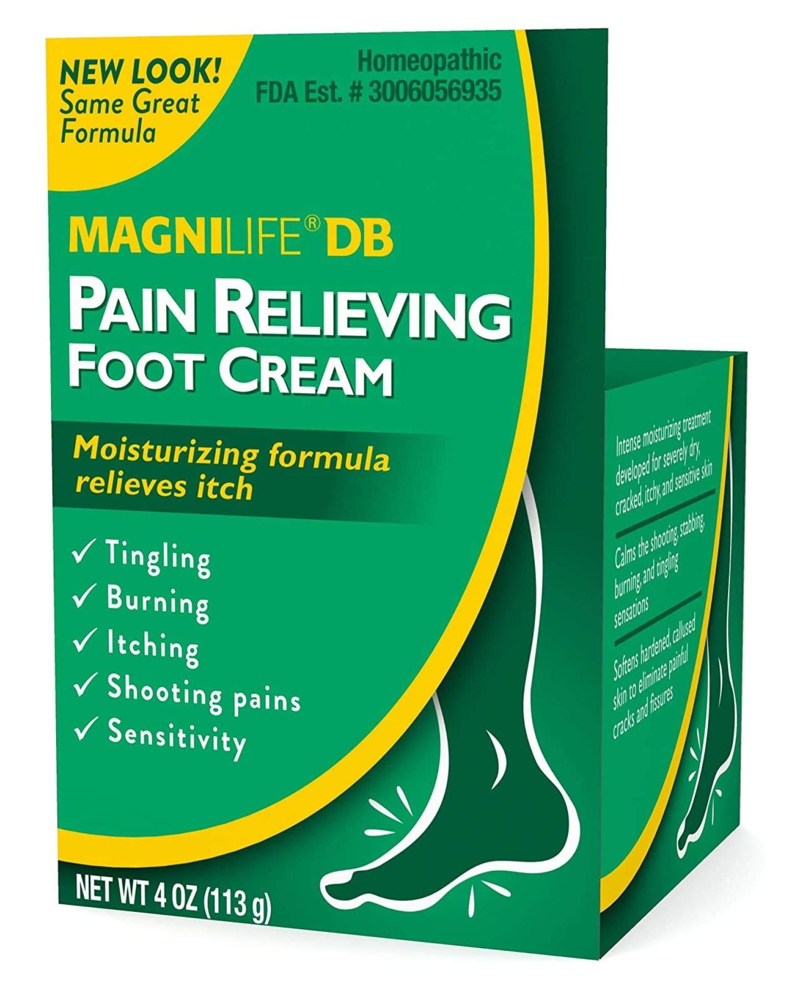 Magni Life DB Pain Relieving Foot Cream, 4 Ounce Each (3) - Walmart.com