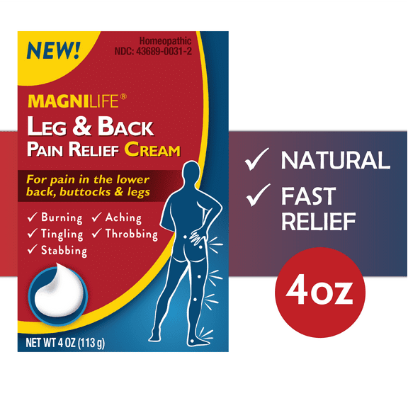 MagniLife Leg & Back Pain Relief Quick Dissolving Tablets, 125 Count ...