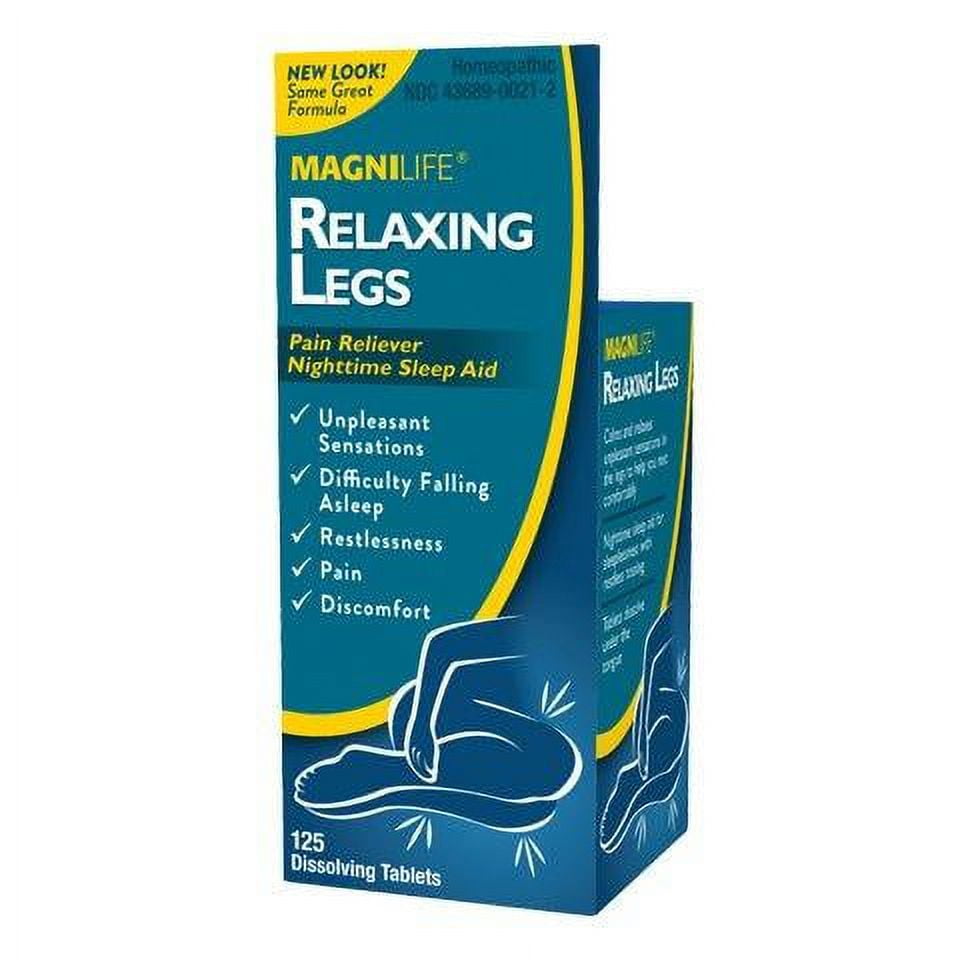 MagniLife Restless Legs Relief Tablets: OTC Medication for Pain and ...