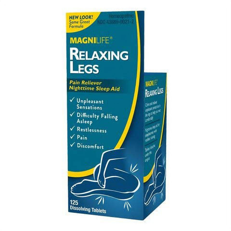 MagniLife Relaxing Legs, Natural Sleep Aid and Pain Reliever, Calms ...