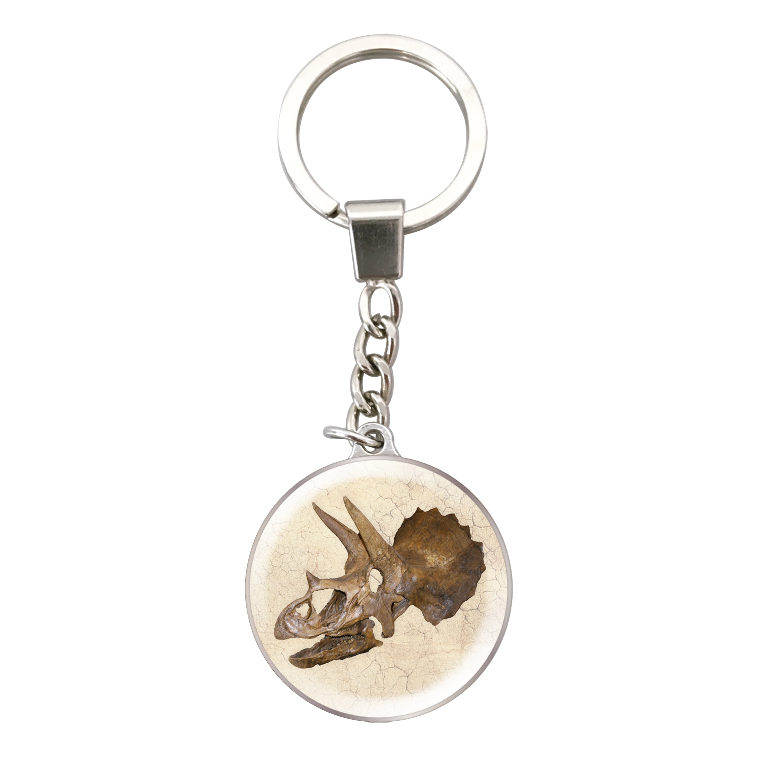 Magnidome Triceratops Skull Keychain from Deluxebase - Dome-shaped ...
