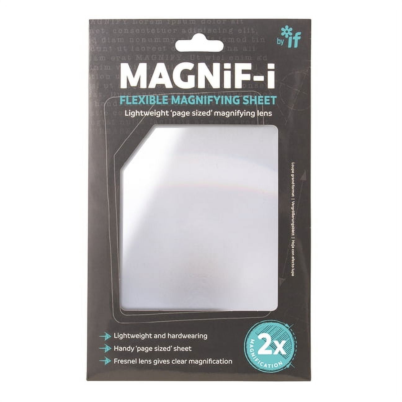 Magnif-I Flexible Magnifying Sheet (Other) - Walmart.com