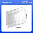 Magnification Welding Lens 351x425 Inch Clear Pc Cheater Lens For Welding Helmet Long Lasting