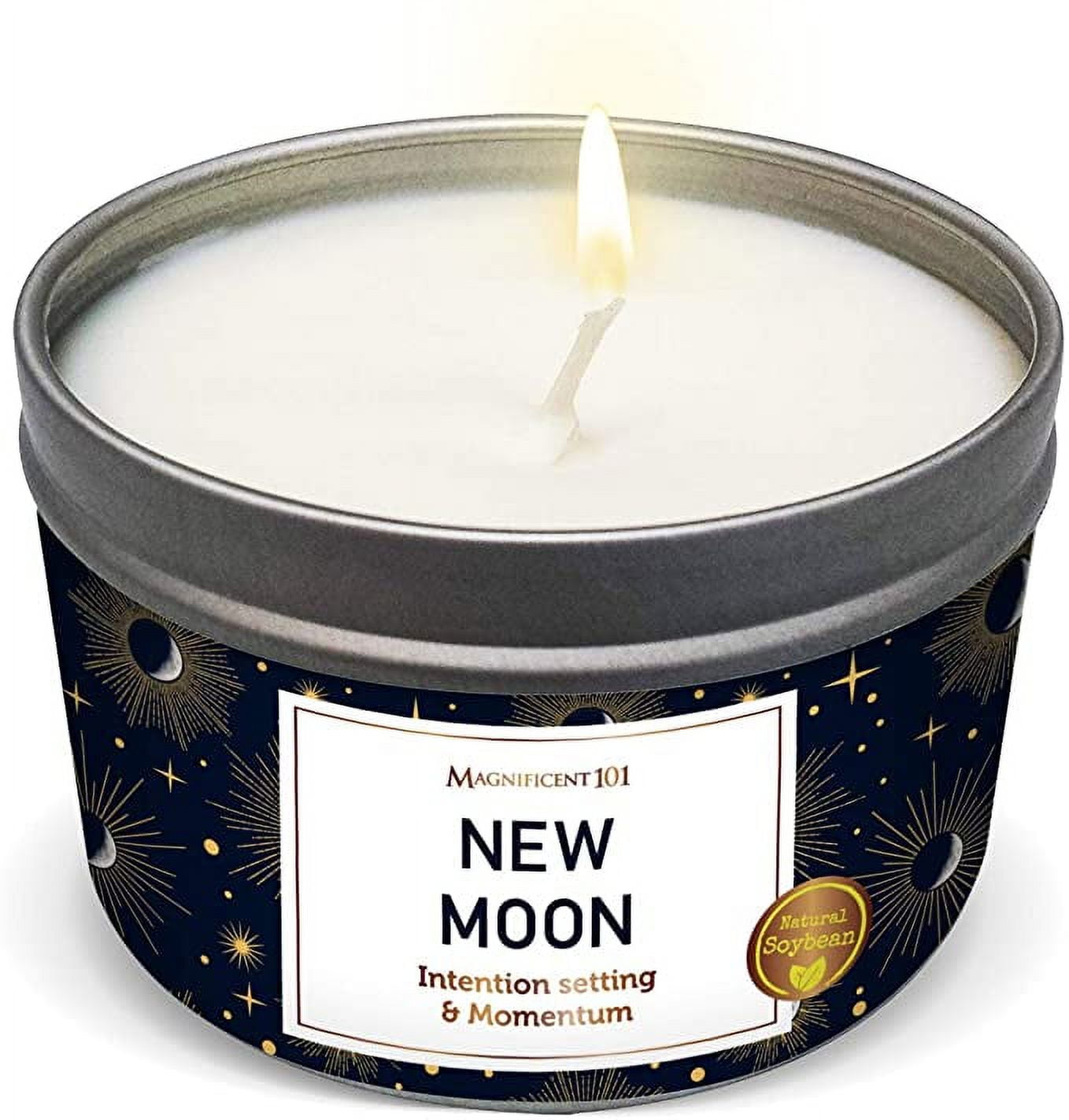 Magnificent 101 Long Lasting New Moon Aromatherapy Candle | 6 Oz - 35 ...