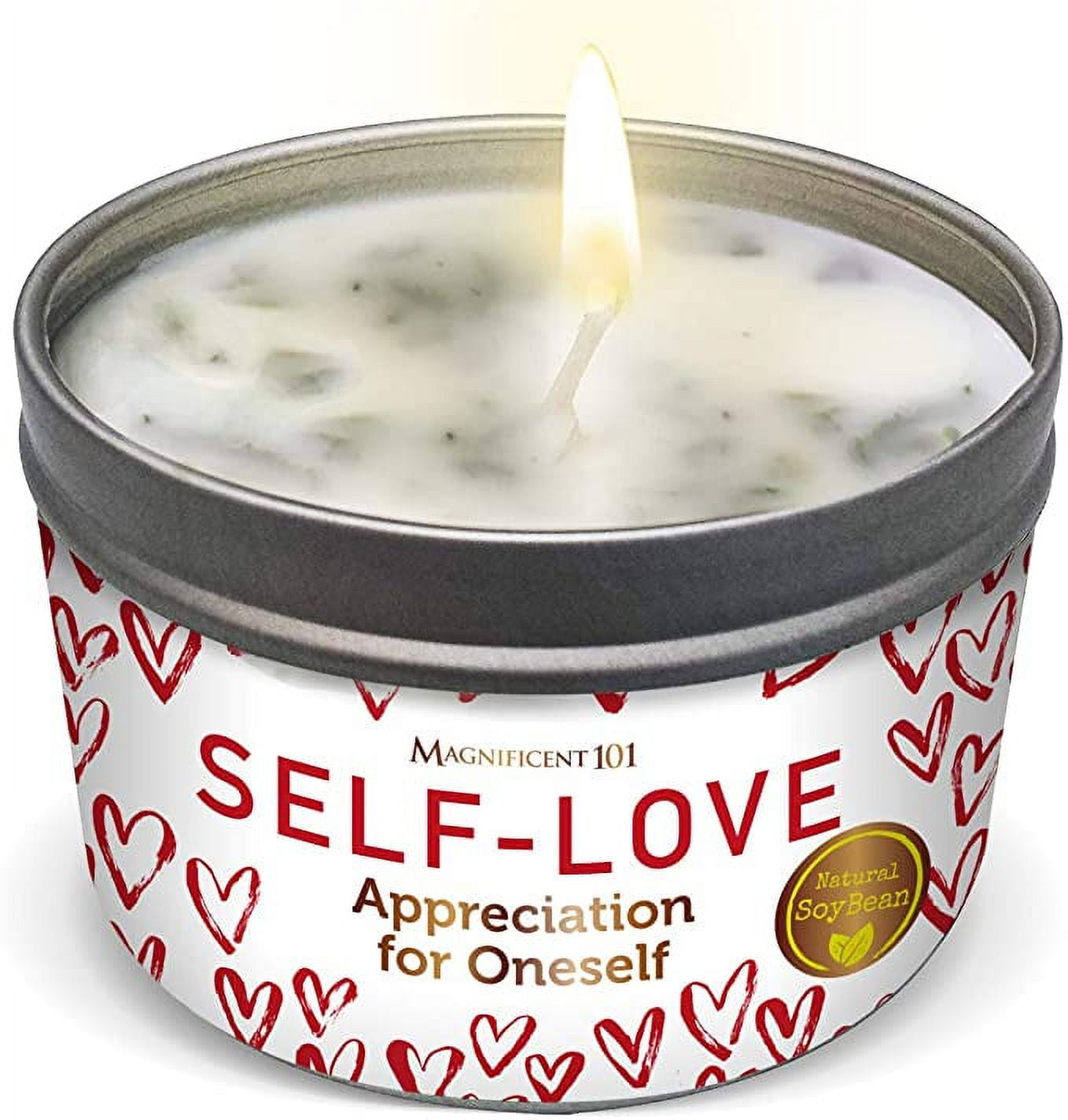 Magnificent 101 Long Lasting Self-Love Aromatherapy Candle | 6 Oz - 35 ...