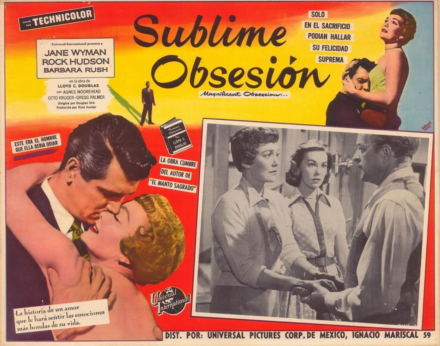 Magnificent Obsession POSTER (22x28) (1954) (Half Sheet Style A ...