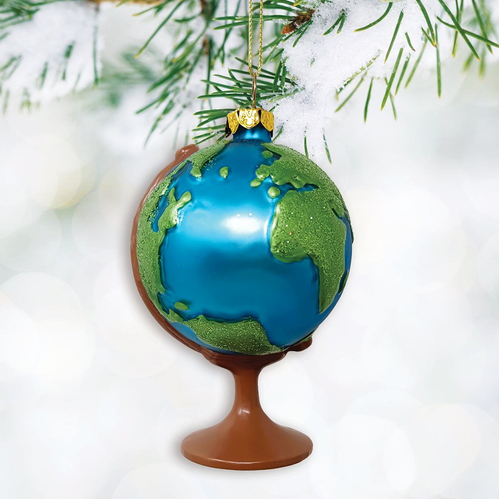 Magnificent Planet Earth Globe Christmas Ornament - Walmart.com