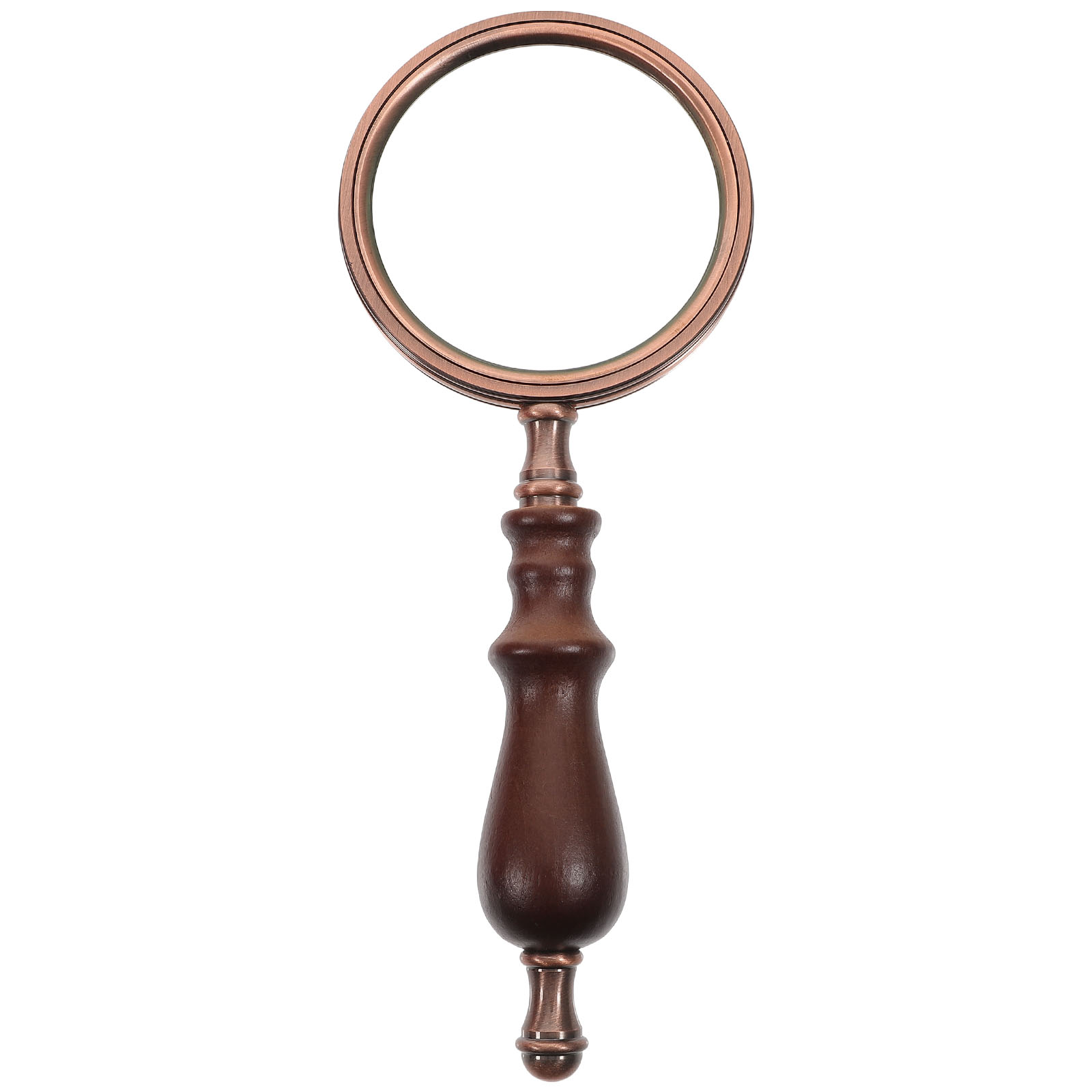 TABLZONE Handheld Dual Lens Magnifier Copper Detail Viewing Books 1Set ...