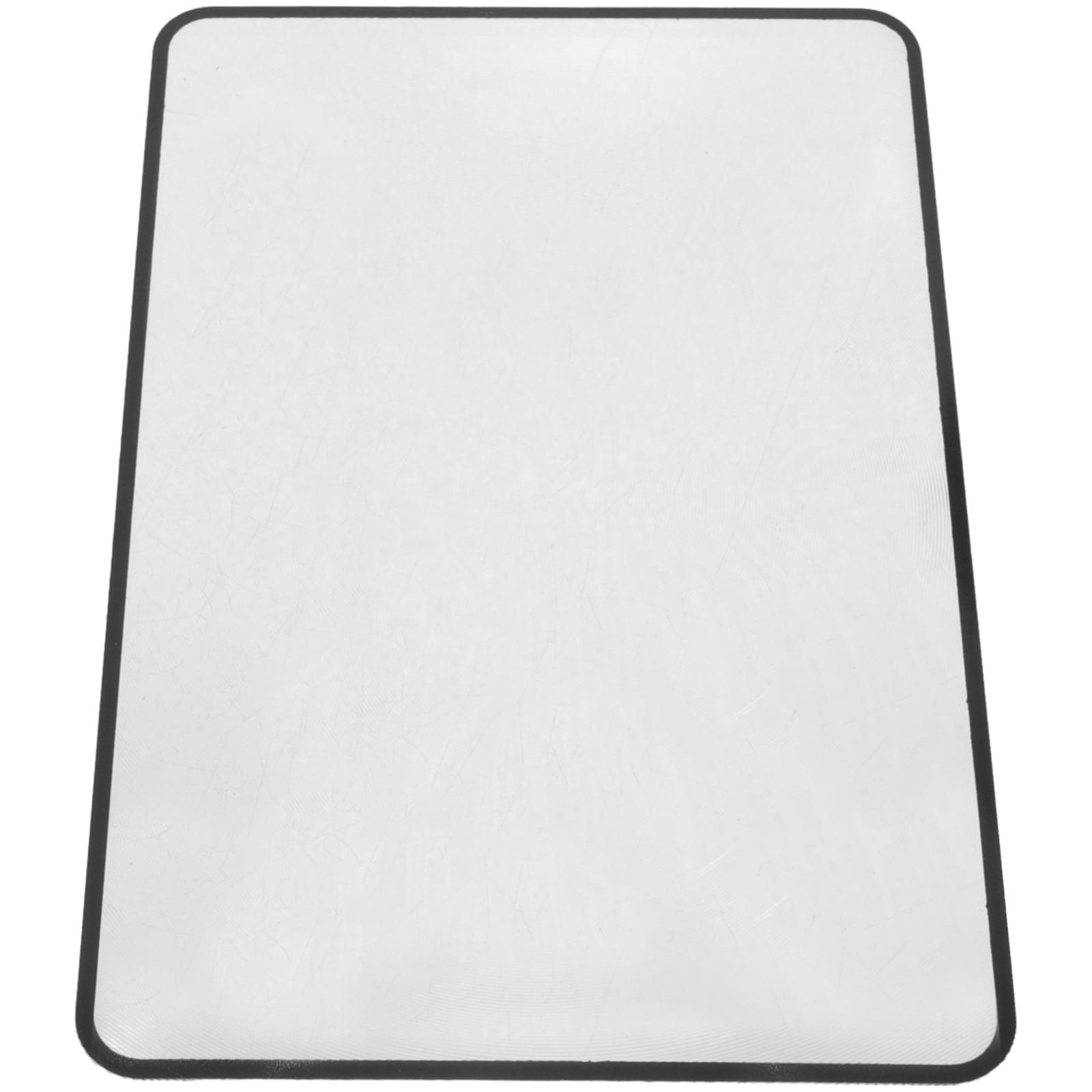 Full Page Reading Magnifier with Black Border PVC Frame, Large Glass ...