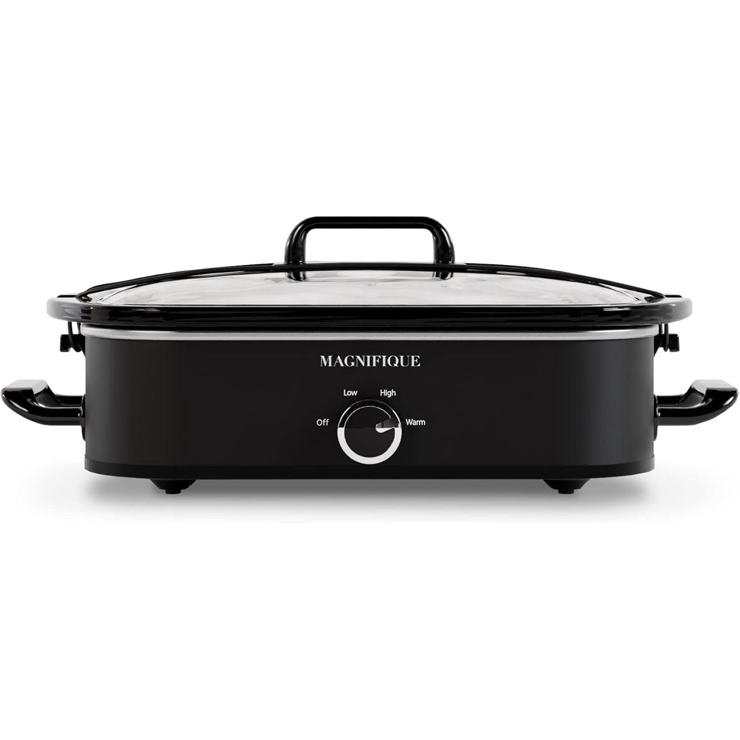 Magnifique 4-Quart Slow Cooker with Casserole Manual Warm Setting ...