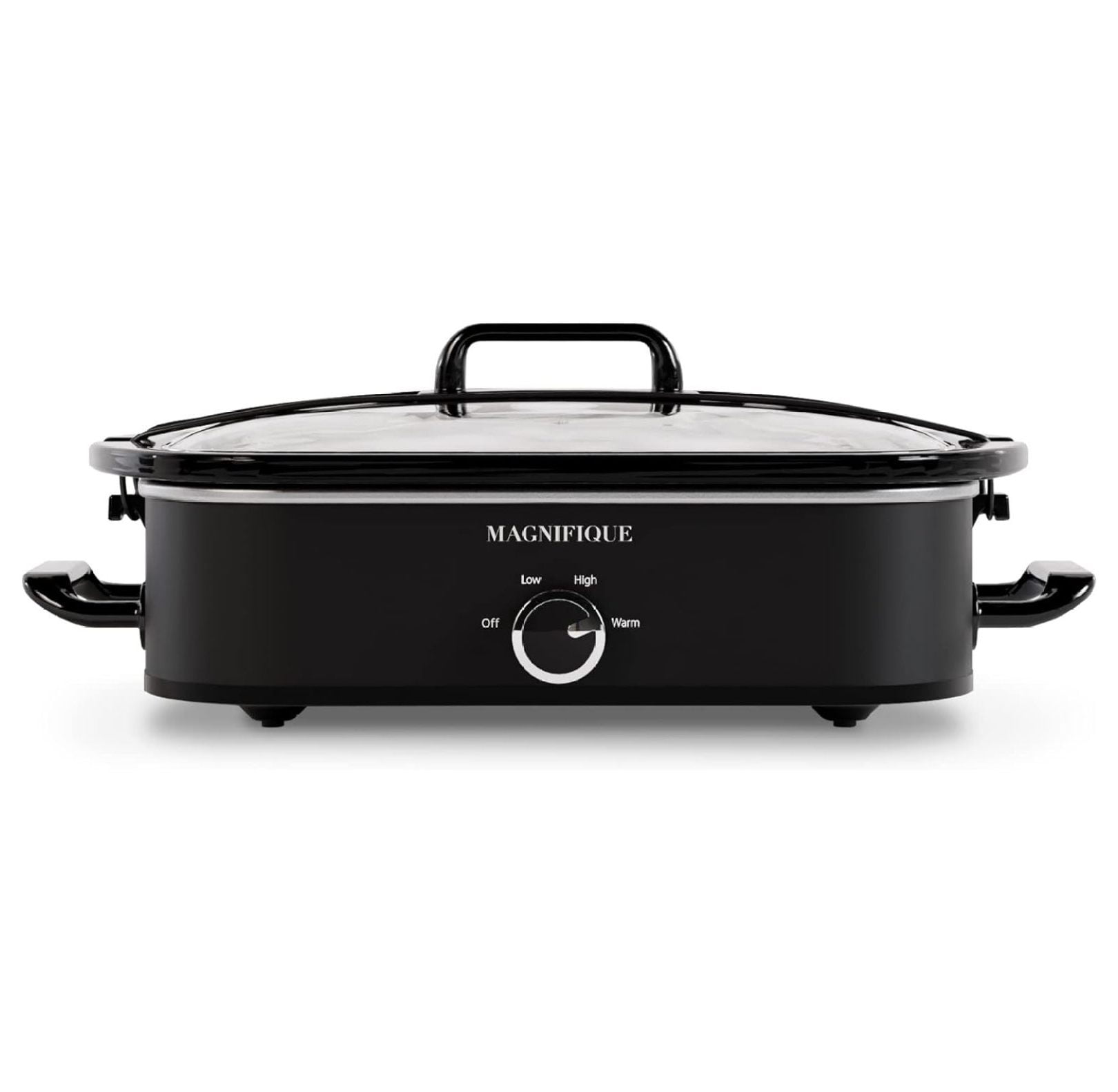Magnifique 4-Quart Slow Cooker with Casserole Manual Warm Setting ...
