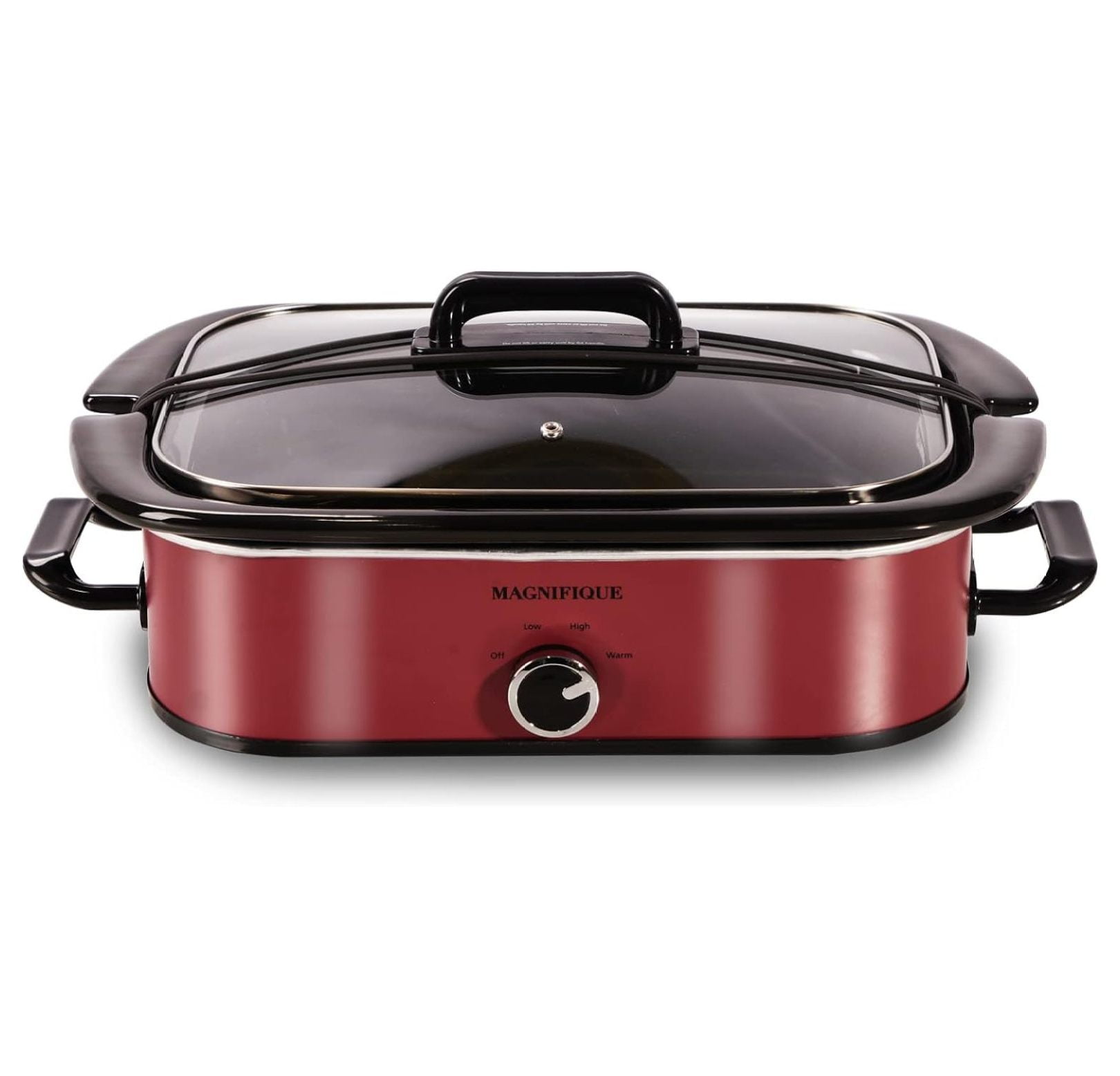 Magnifique 4-Quart Slow Cooker with Casserole Manual Warm Setting ...